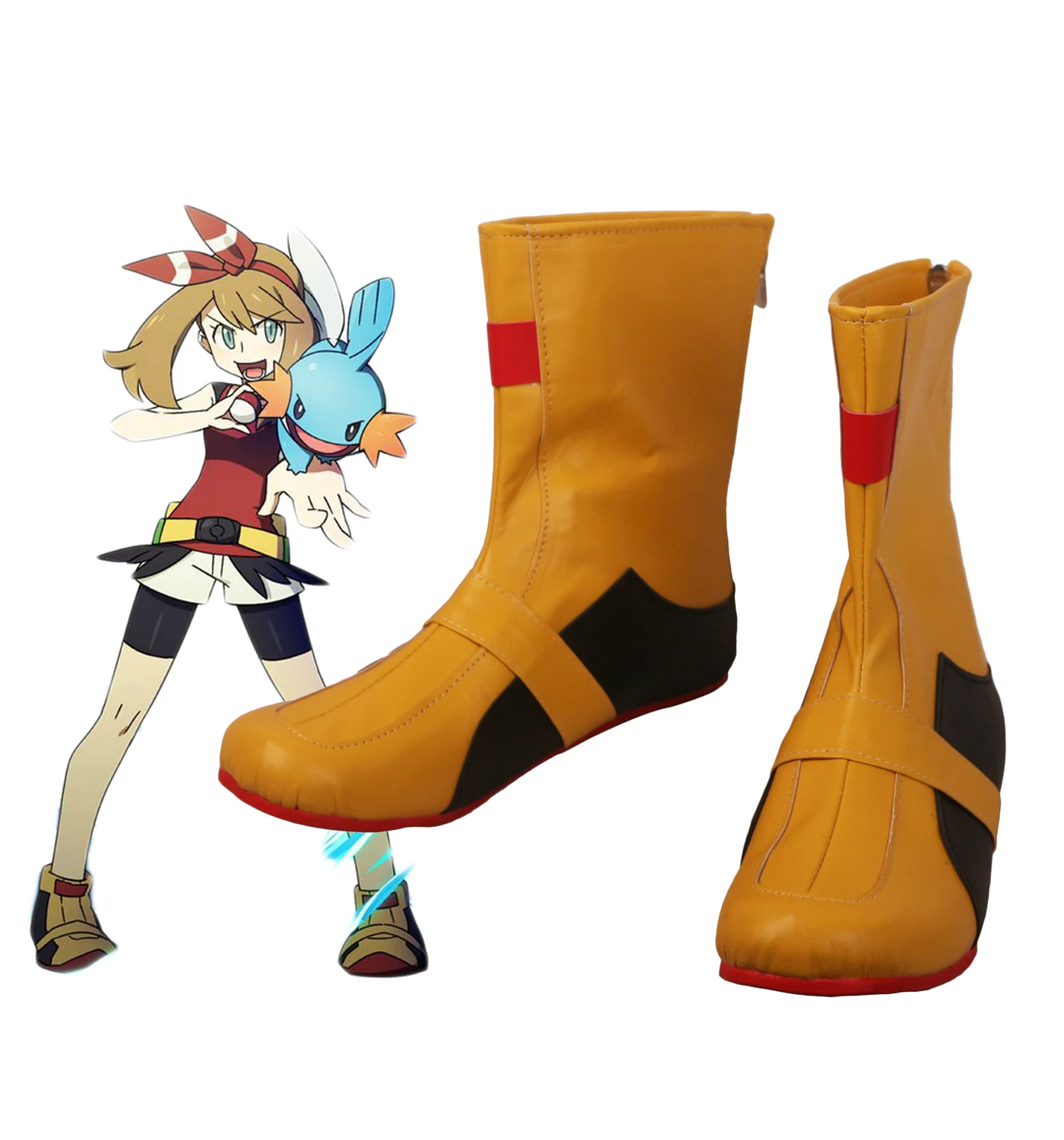 Pokemon Princess of Hoenn Cosplay Boots Shoes - AllCosplay.com