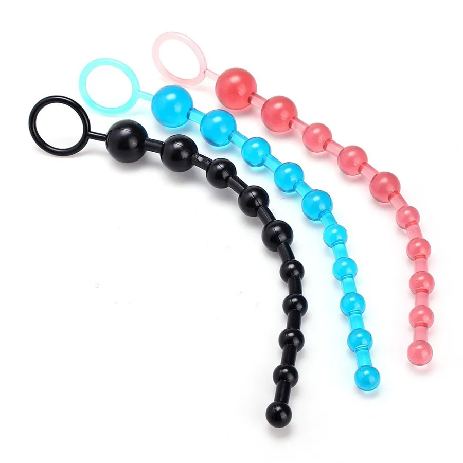 10 Ball Anal Beads Butt Plug Sex Toys Female Masturbate G Spot Stimulate Anal Toys Adult Sex