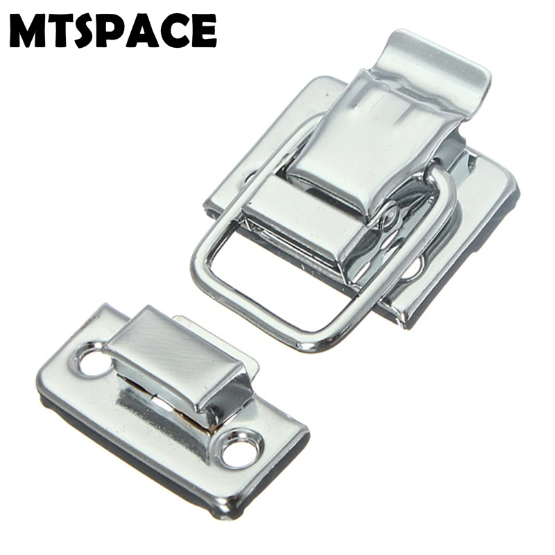 Mtspace fecho para maleta, durável, aço inoxidável, cromado, ferramenta ...