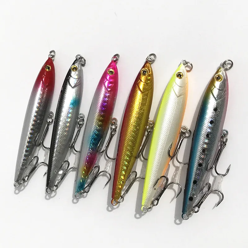 Fishing Sinking Pencil Lure Super Long Range Casting Hard Bait 8cm/13 ...