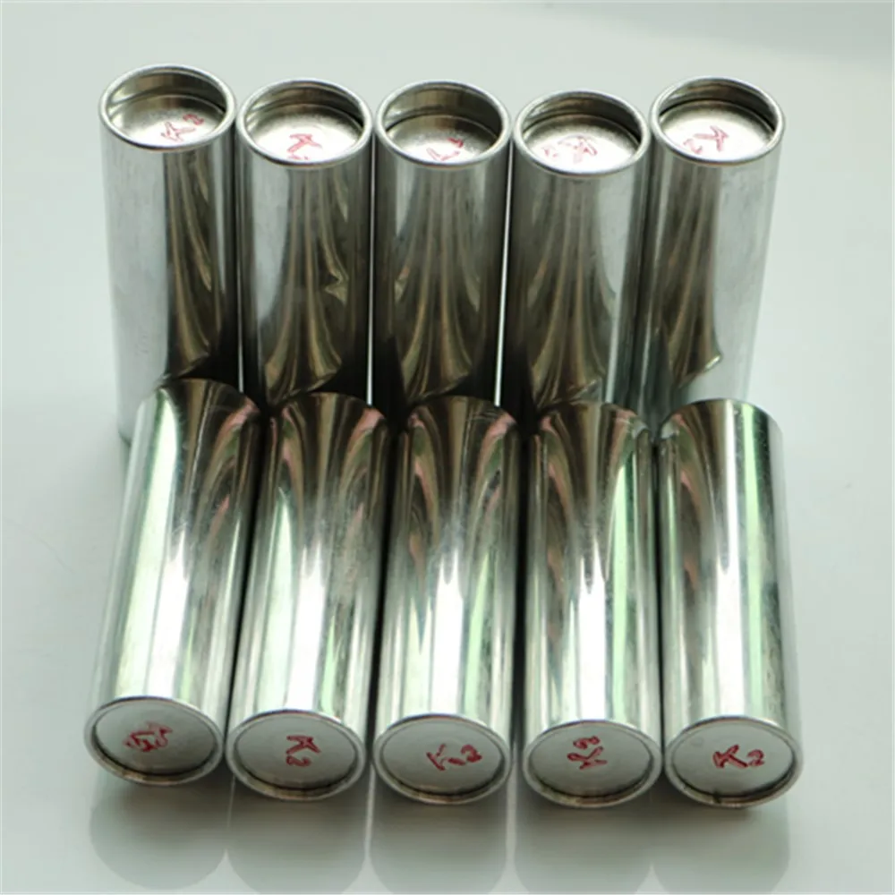50 Pieces OD25.5*77mm Dental Materials Aluminum Cartridge Tube K1/K2/K3 ...