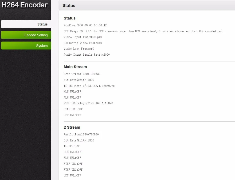 2,4G& 5G wifi IPTV H.264/MPEG4 HTTP/RTSP/RTMP/HLS LIVE STREMING 1080@ 60 HDMI к IP видео ...
