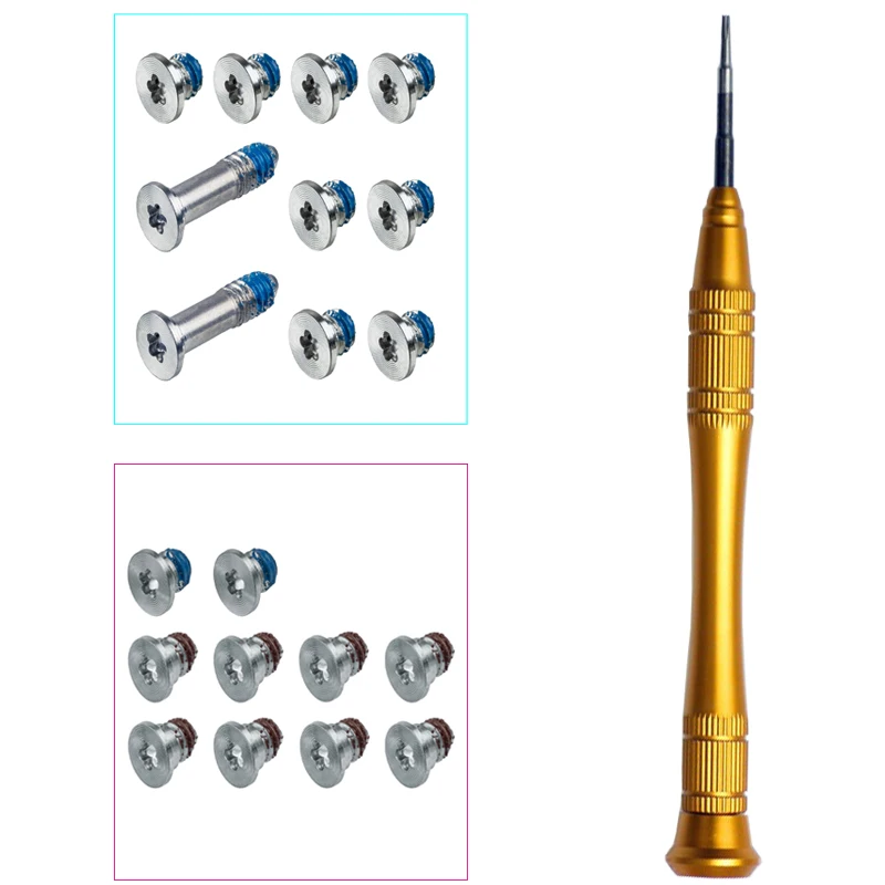 Bottom Case Cover Screws Set+P5 Pentalobe Screwdriver tools for MacBook ...