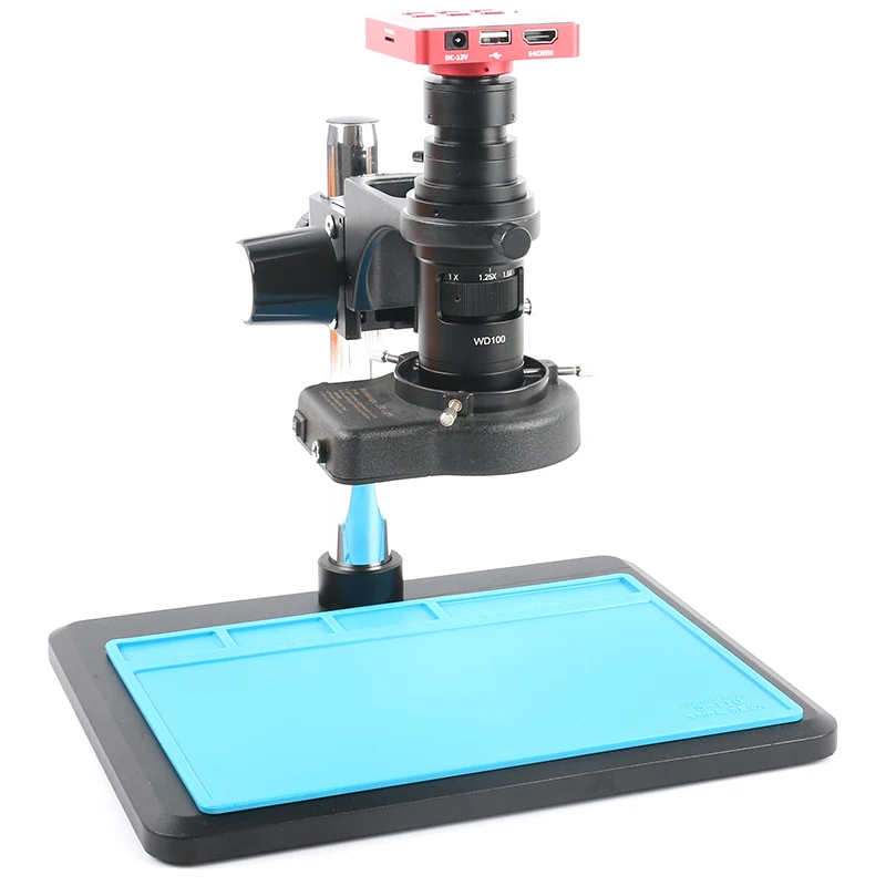 37mp Fhd 1080p 60fps Hdmi Usb Lab Digital Industrial Video Microscope ...