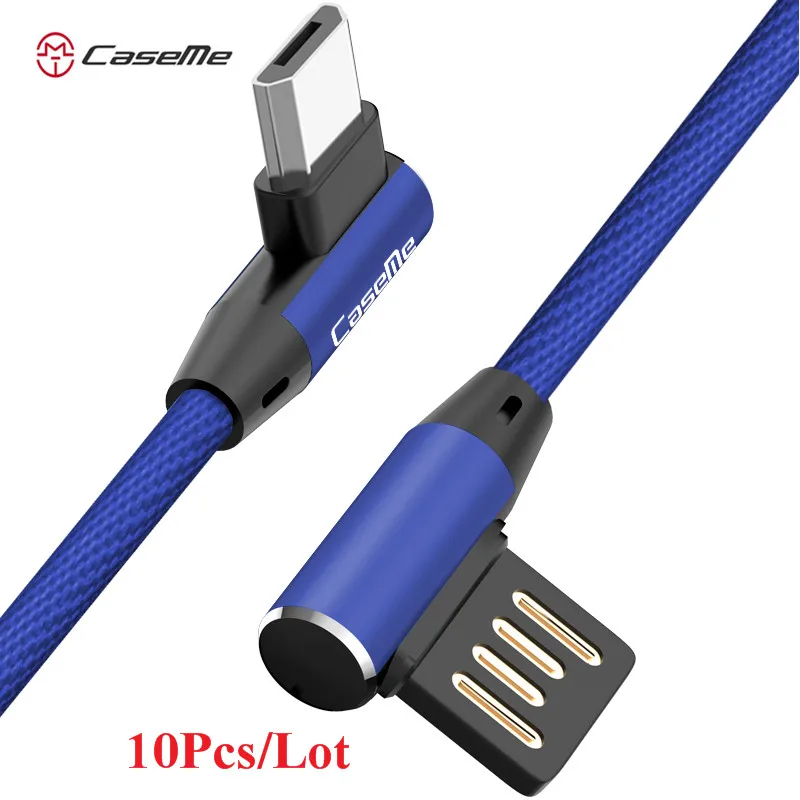10Pcs/Lot CaseMe Micro USB to USB Cable for Samsung J3 J5 J7 2017 2A ...