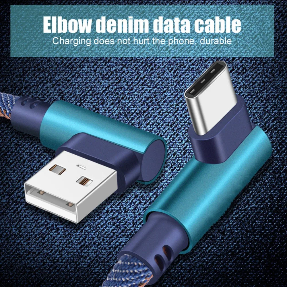 ECOS Cable de cobre tipo C de 0,25 M, cargador de sincronización de ...