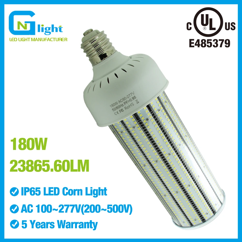 E39 mogul base 180watt LED light bulbs 360 degree replace high bay ...