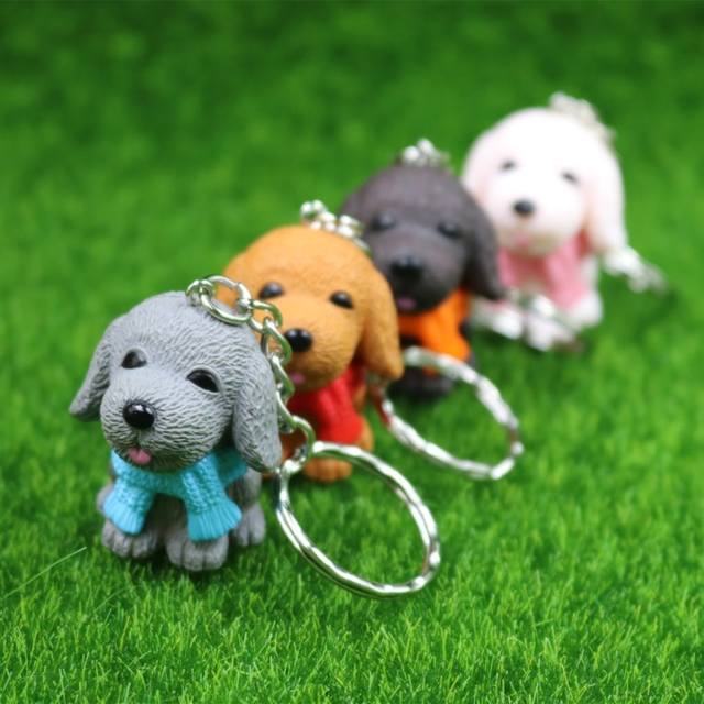 Dog Hand-painted Key chain