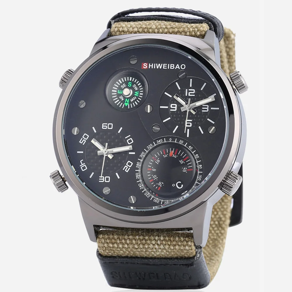 Big-Case-Watch-Men-Luxury-Quartz-Wrist-Mens-Watches-Dual-Times-Military ...