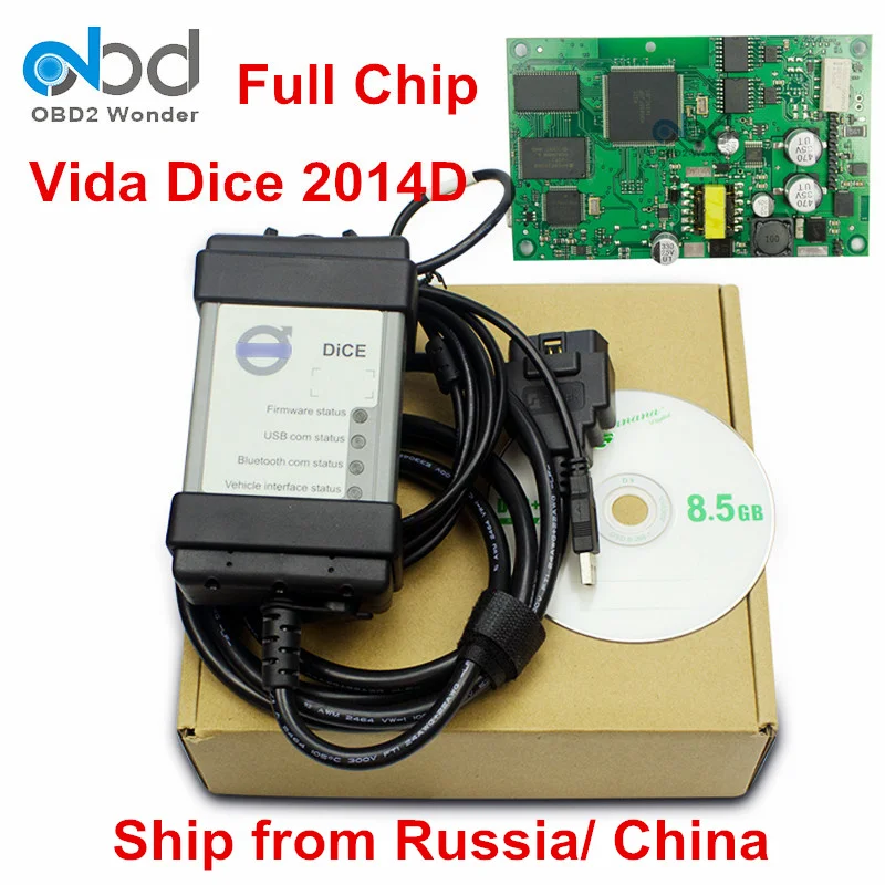 Полный чип для Volvo vida dice Pro автомобильный диагностический ...