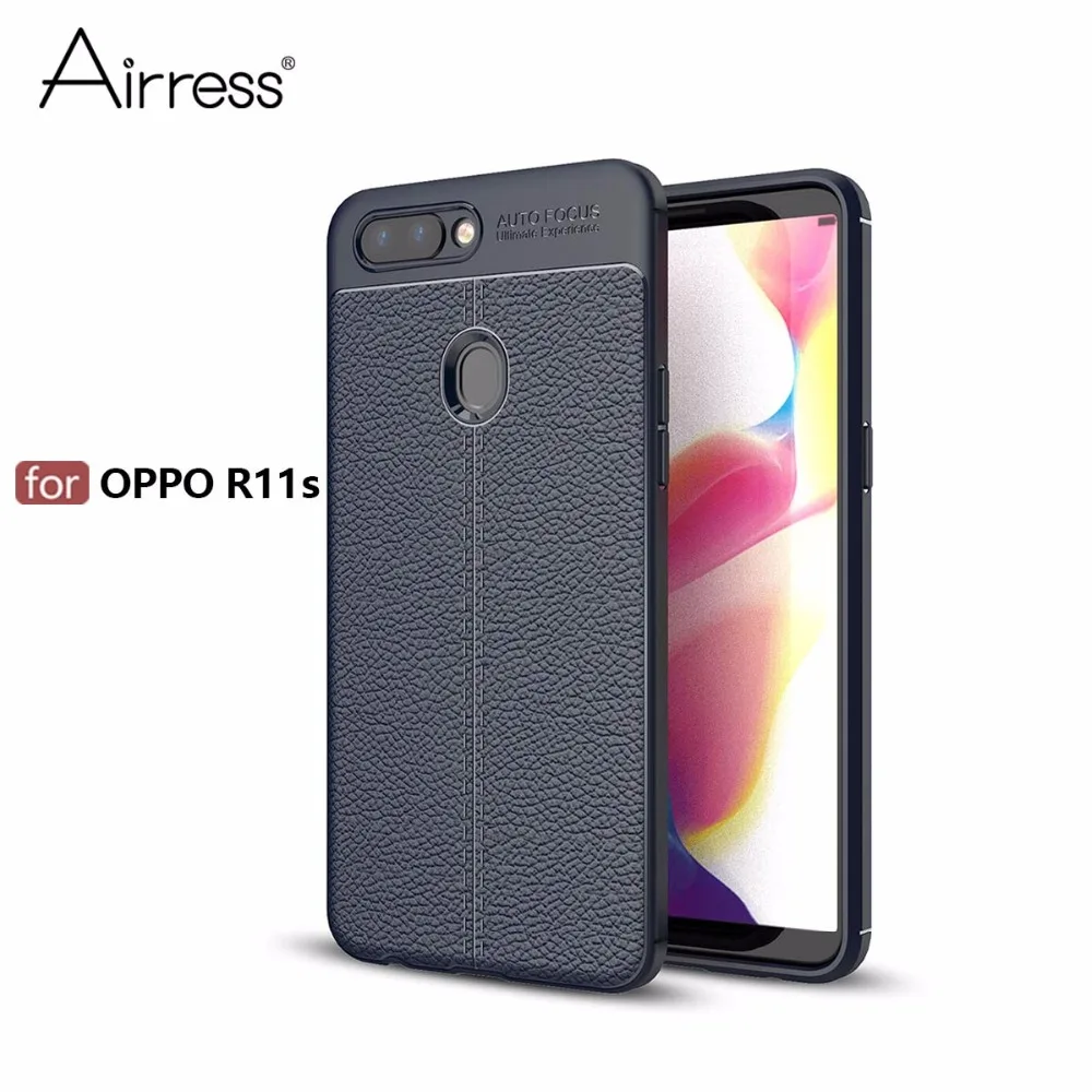 Airress Phone Case for Oppo R11s F5 Dermatoglyph Soft TPU Silicone Anti ...