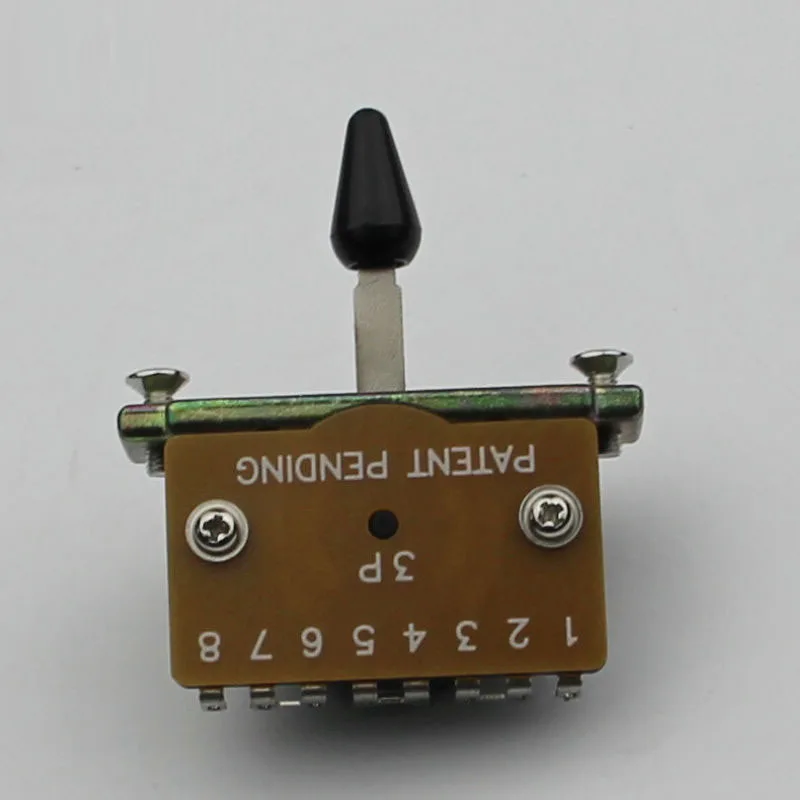 3 Way Guitar Level Switch For With Black Tip For Electric Guitar H12 in 3 Way Guitar Level Switch For With Black Tip For Electric Guitar H12 in