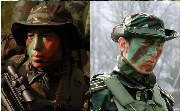 Army Camouflage Makeup