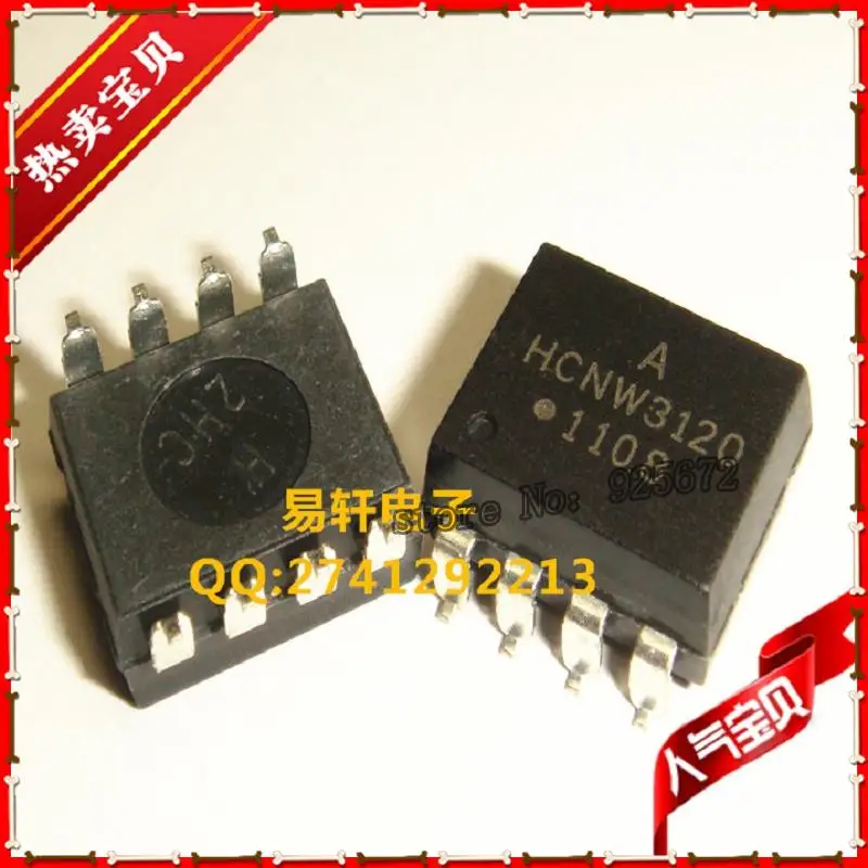Free shipping 100% new original HCNW3120 HCNW 3120 DIP8 optical isolator|isolator sleeves ...