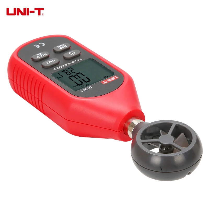 Цифровой ручной анемометр UNI-T UT363 UT363BT, максимальное измерение ...