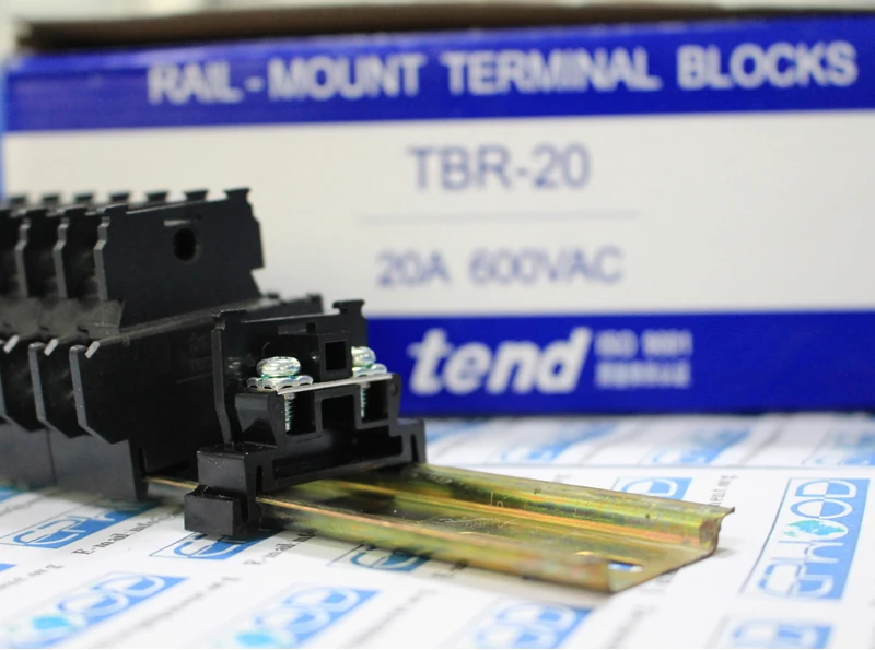 Tend TBR 20 Rail mount Terminal Blocks|block time|block flangeblock ...