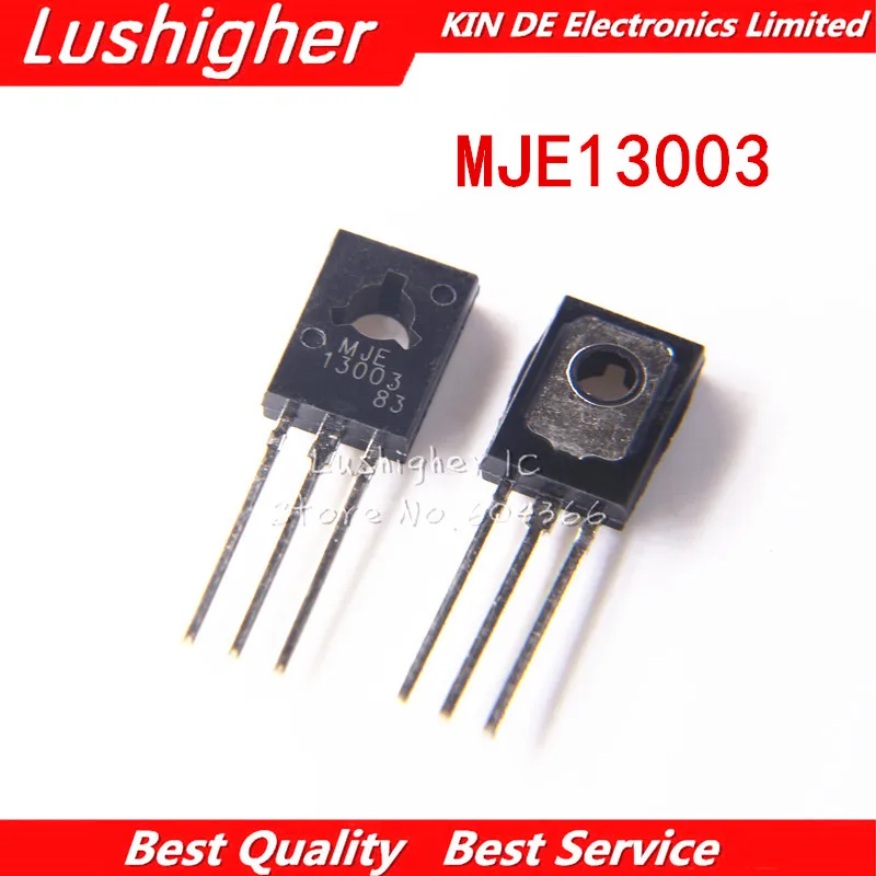 Aliexpress.com : Buy 100PCS MJE13003 TO126 MJE13003 2 TO 126 E13003 ...