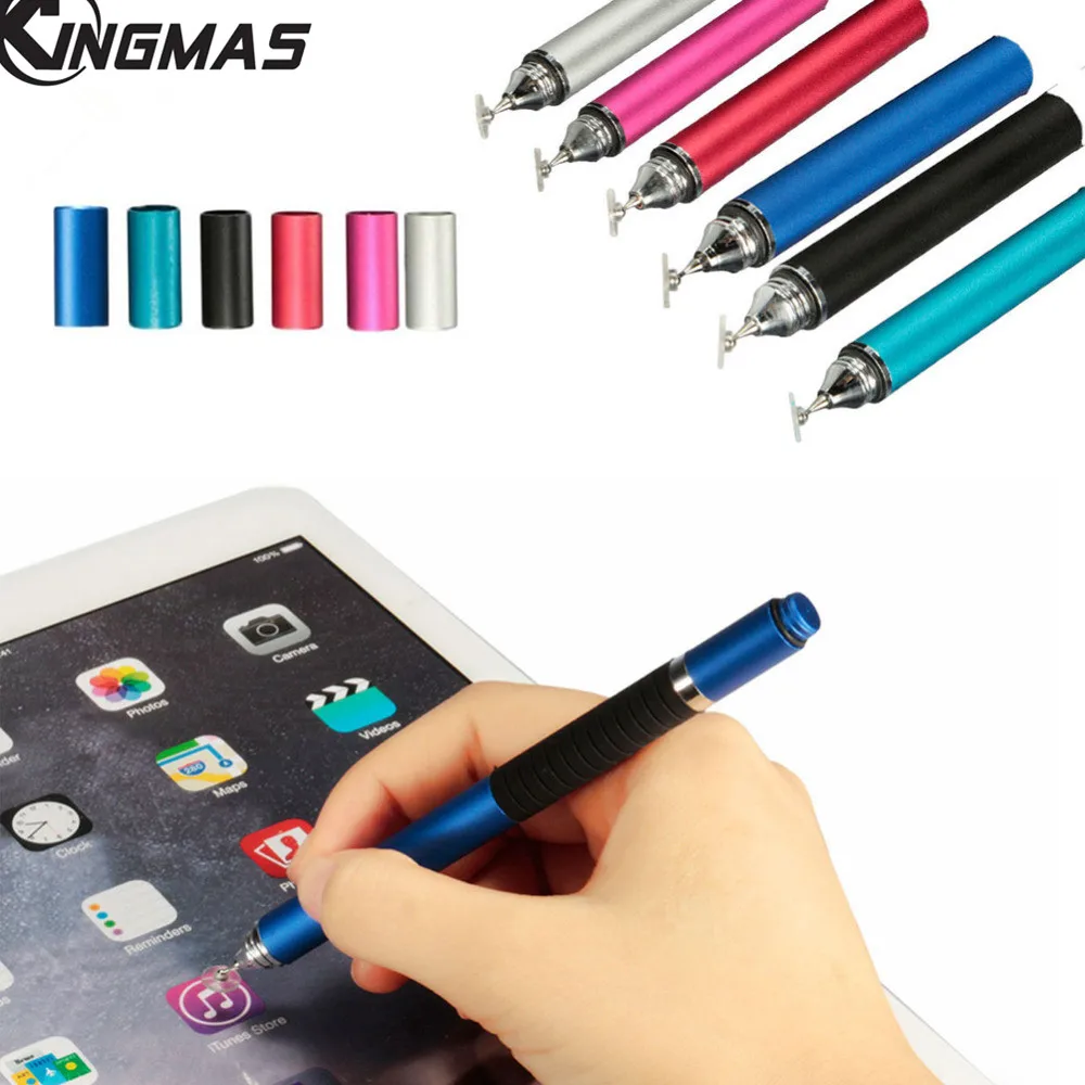 Kingmas 2 In 1 Stylus Pen Metal Ballpoint Drawing Capacitive Touch