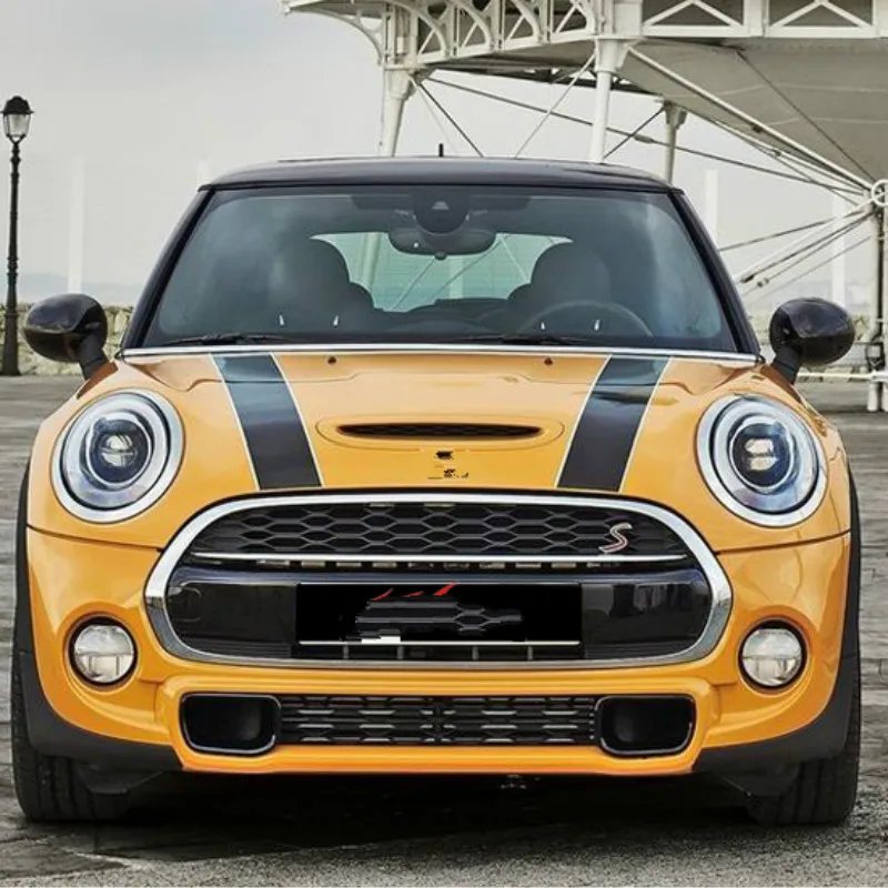 Pegatina y calcomanías de capó de rayas para coche MINI Cooper S ...