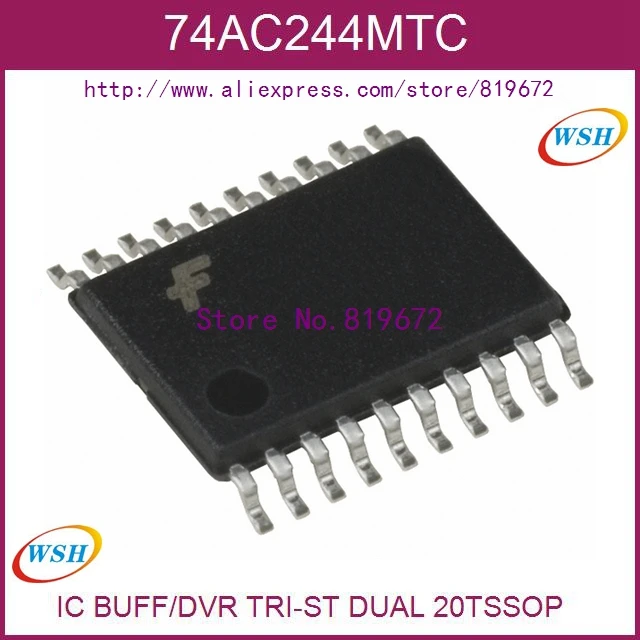 74AC244MTC 244 74AC244 20 tssop 50 개 ic 집적 회로|ic 303|ics keyboardic ...