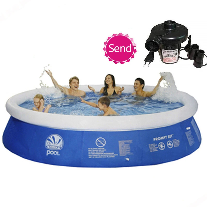 בריכת שחיה - Large Adult Infant Inflatable Swimming Pool Child Ocean ...