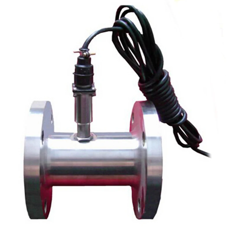 4 20 liquid turbine flowmeter diesel gasoline water meter turbine flow sensor Diameter: DN 25mm ...