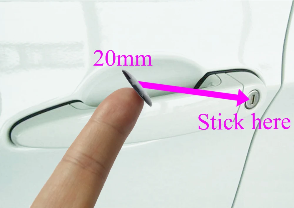 20mm-Car-keyhole-label-sticker-for-BMW-E46-E52-E53-E60-E90-E91-F20-F10 ...