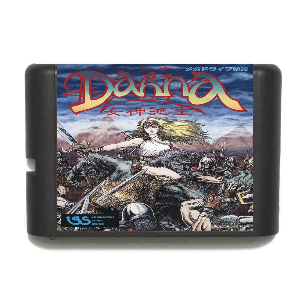 Dahna 16 Bit Md Game Card For Sega Mega Drive For Genesis - Memory ...