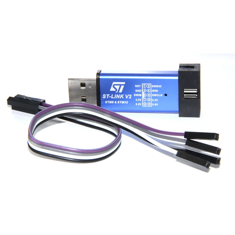 St Link V2 Stlink Mini Stm8stm32 Stlink Simulator Download Programming With Cover In Replacement