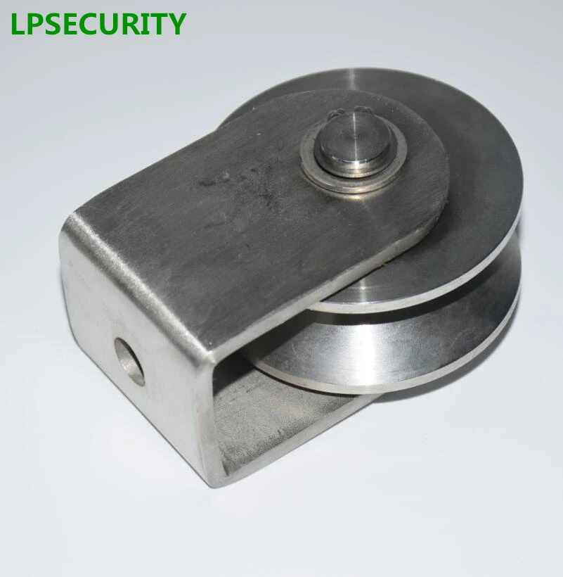 304-stainless-steel-V-groove-pulley-slide-wheel-rollerfor-swing-sliding ...