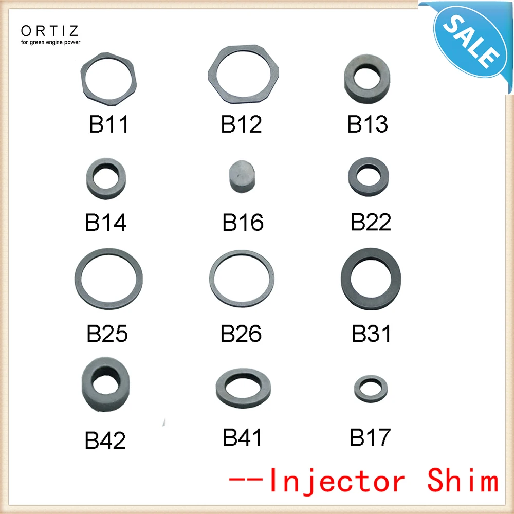 Bosh Common Rail Injector Shim,size B11,b12,b13,b14,b16,b17,b22,b25,b26 ...