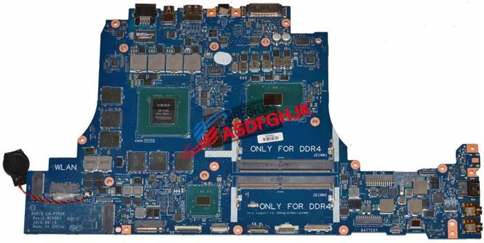 Original-FOR-Dell-FOR-Alienware-17-R4-Motherboard-GTX1070M-8G-w-i7 ...