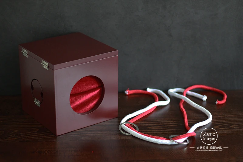 Dean Box (dean Dill),linking Ropes And Ring Box,magic Tricks,stage ...