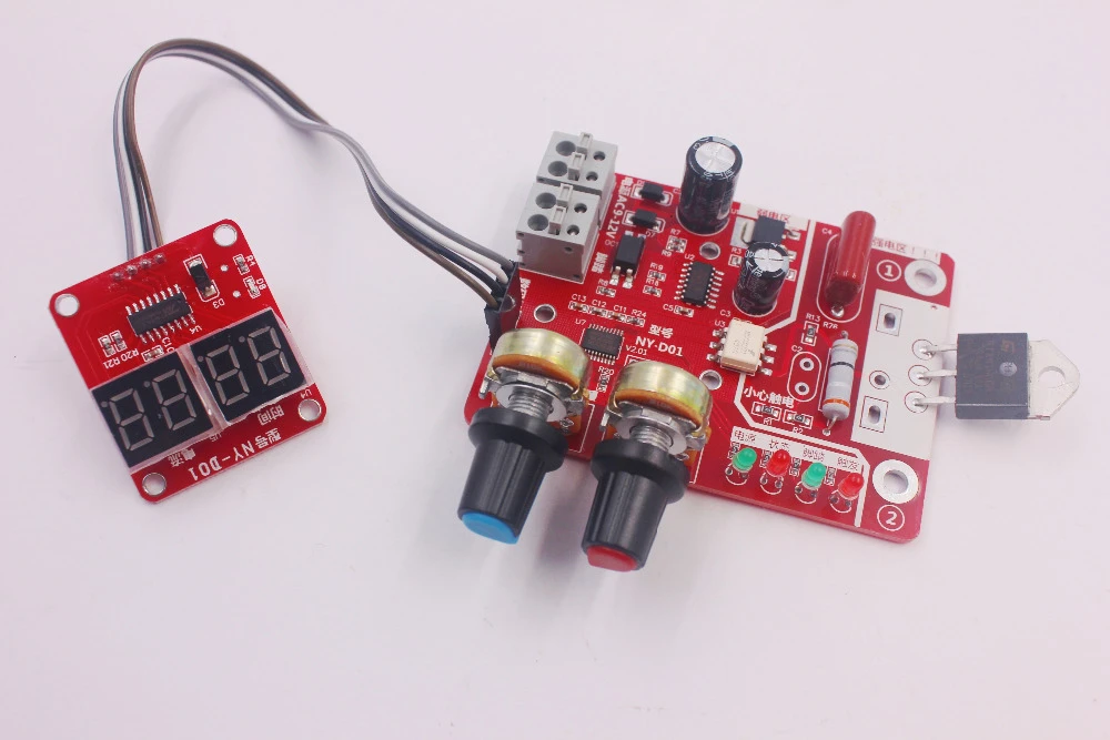 NY D01 upgrade 40A digital display Spot welding time and current ...