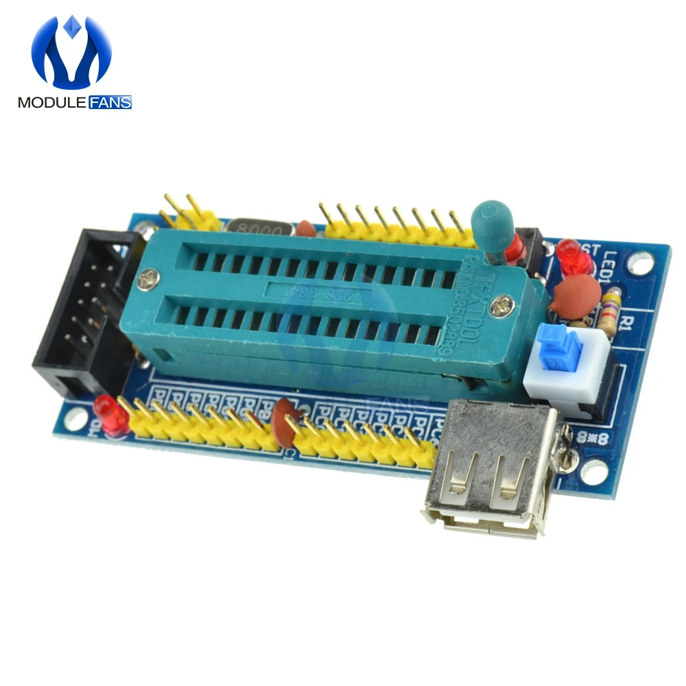 ATmega8 ATmega48 ATMEGA88 макетная плата AVR(без чипа) Diy электронный модуль Diy Kit печатная ...