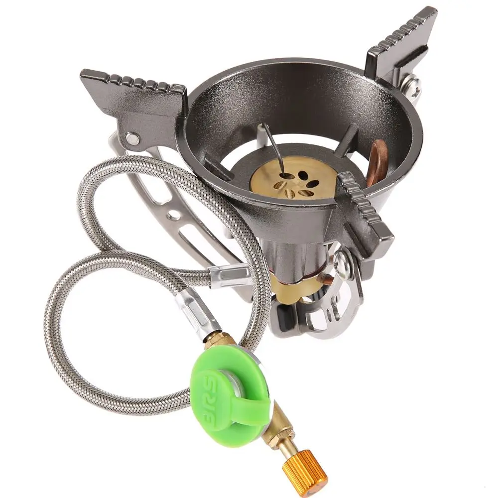 Outdoor Camping Gas Stove Cooker Windproof Hiking Climbing Cooker ...