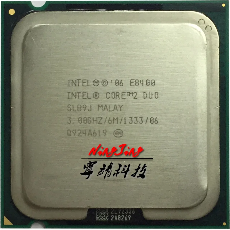 Intel Core 2 Duo E8400 3.0 GHz Dual Core CPU Processor 6M 65W LGA 775 ...