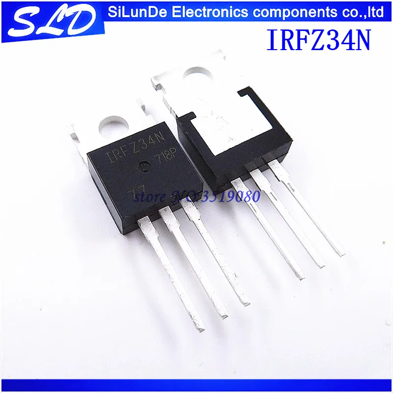 Free Shipping 100pcs/lot IRFZ34NPBF IRFZ34N IRFZ34 55v 29A TO 220|lot ...