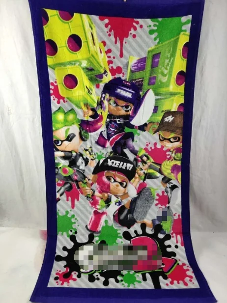 120*60cm Splatoon Action Figure Plush Cosplay Towel toy Japan Anime ...