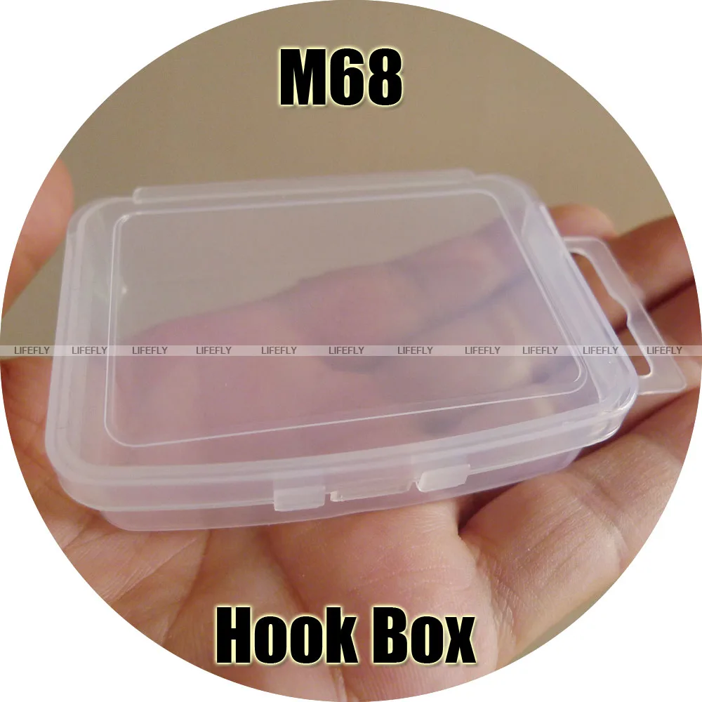 M68, 30 Plastic Boxes, Fishing Hooks Boxes, Small Box, Hook Box ...