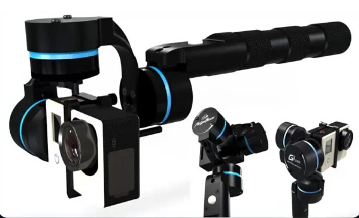 Original Feiyu Tech 3 Axis Handheld Brushless Gimbal for Gopro / FY G3 ...