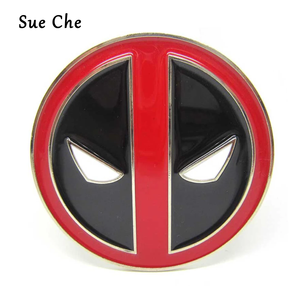 Sue Che 2018 New Deadpool Belt Buckles for 4cm width Belt Vintage ...