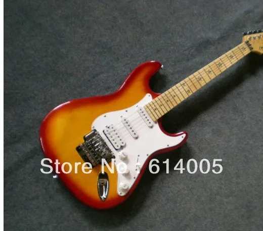 free shipping ST sunburst color richie sambora signature star inlay ...