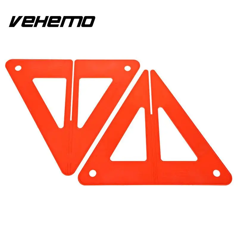 Vehemo Plastic Warning Board Car Accessories Stop Sign Portable Safety ...