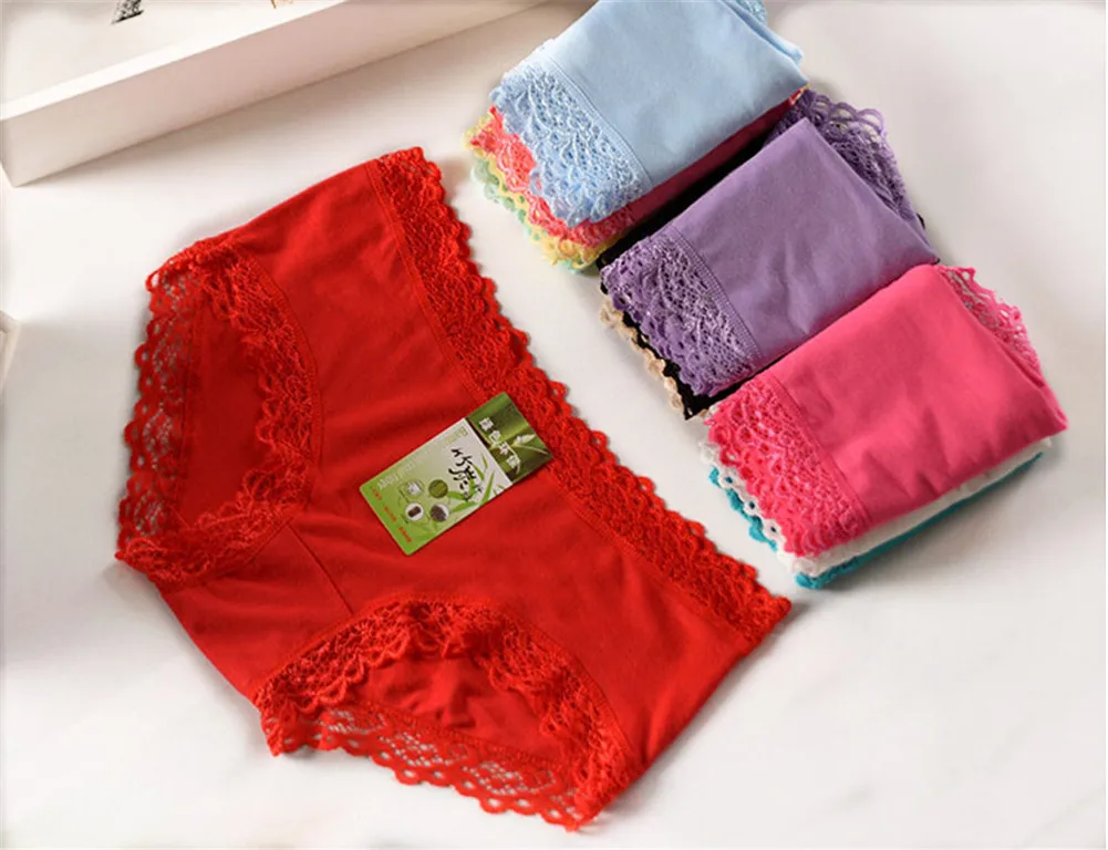 4 piezas embalado levantar cadera Modal chica mujeres bragas ropa ...