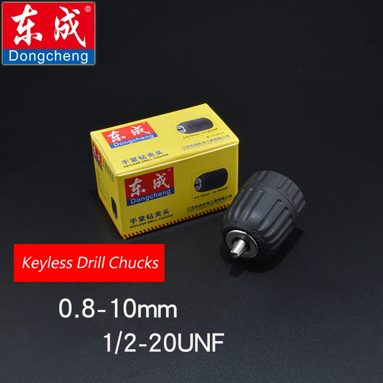 Keyless-Drill-Chuck-10mm-Plastic-Chuck-For-Electric-Drill-Max-Capacity ...