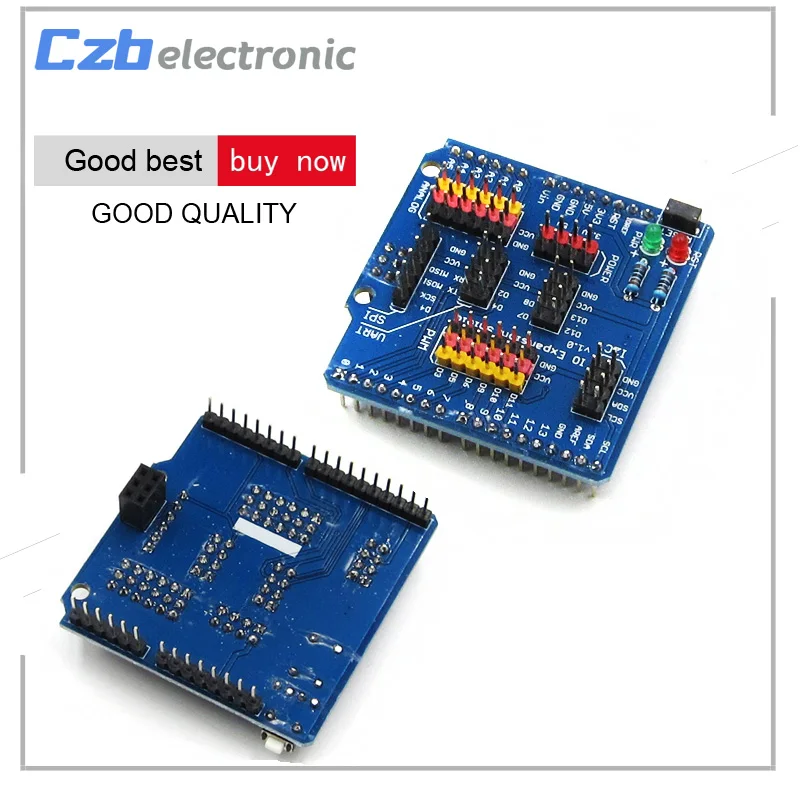 I O Extension Board Sensor Expansion Board For Arduino Uno Mega 2560 R3