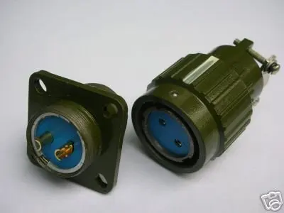 Military Gold 2 Pin Twist Male & Female Connector|connector female ...