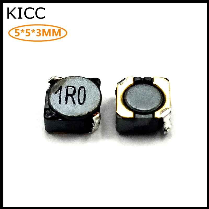 4D28 1UH 1R0M 1R0 인덕터 5*5*3 칩 전력 차폐 인덕턴스 10Pcs|inductor chip|power ...