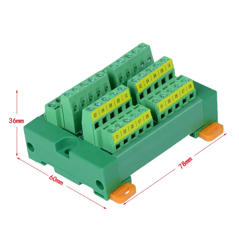 20-channels-to-20-Channels-DIN-Rail-Mounting-board-Panel-Mounting-for ...